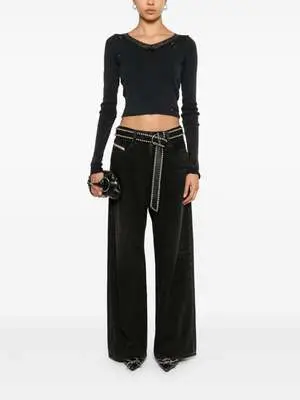 DIESEL® 1996 D-sire Wide-leg Jeans - Black