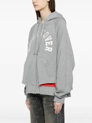 UNDERCOVERISM Oversized Zip-up Hooded Jacket