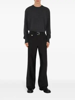 Burberry Mélange-effect Wool Jumper