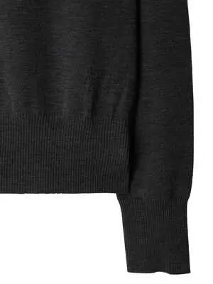 Burberry Mélange-effect Wool Jumper