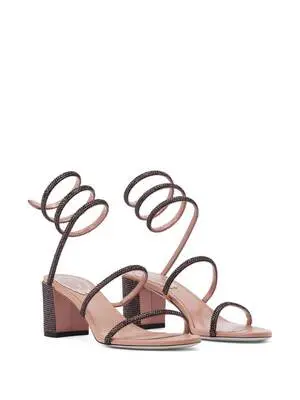 Rene Caovilla 75mm Crystal-embellished Sandals