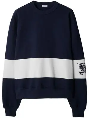Burberry Striped Cotton Jumper