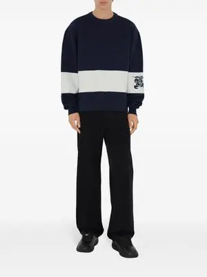 Burberry Striped Cotton Jumper