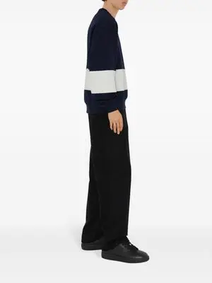 Burberry Striped Cotton Jumper