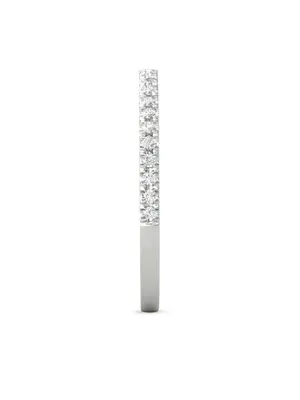 VEYNOU 18kt Recycled White Gold Diamond Mara Ring - Silver