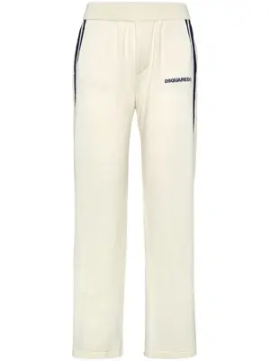Dsquared2 Logo-embroidered Side-stripe Track Pants