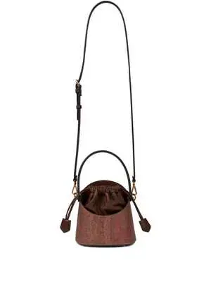Etro Embossed Bucket Bags
