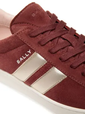 Bally Tennis Suede Sneakers