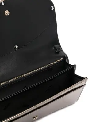 DIESEL® Leather Wallet On Chain - Gold