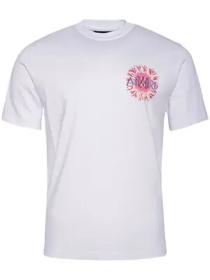 Amiri Sun Cotton T-shirt - White