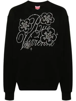 Kenzo Constellation-embroidered Cotton Sweatshirt