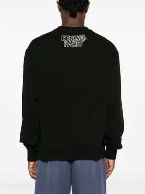 Kenzo Constellation-embroidered Cotton Sweatshirt