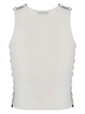 Balenciaga Embellished Sleeveless Top