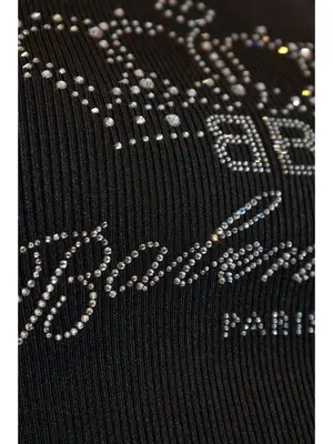 Balenciaga Embellished Sleeveless Top