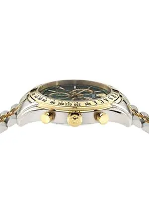 Versace Chrono Master 44mm Chronograph Watch - Green
