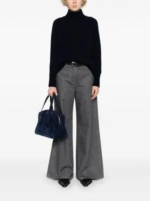 TWINSET Wool-cashmere Blend Jumper - Blue