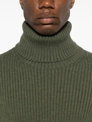 Kenzo Roll-neck Ribbed-knit Jumper