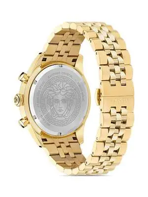 Versace Chrono Master 44mm Bracelet Watch - Black