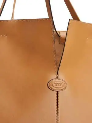 TOD'S Leather Tote - Brown