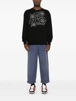 GOLDEN GOOSE Straight-leg Cotton Chinos - Blue