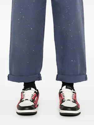 GOLDEN GOOSE Straight-leg Cotton Chinos - Blue