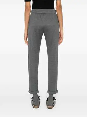Brunello Cucinelli Monili-detail Track Pants - Grey