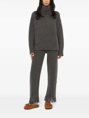 Alanui Logo-tag Roll-neck Jumper