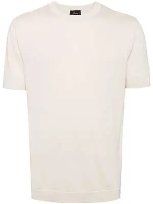 BRIONI Knitted Crew-neck T-shirt
