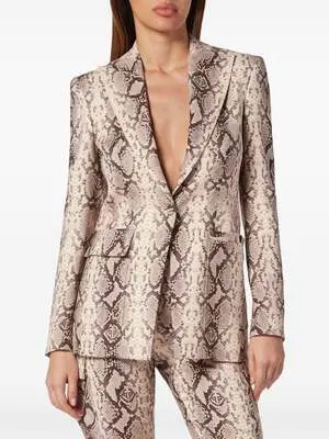 Philipp Plein Python-print Blazer