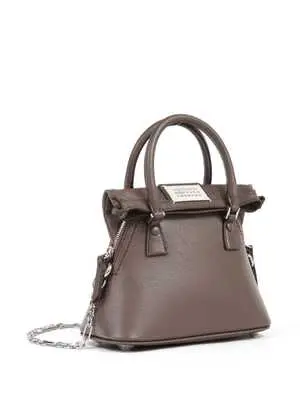 MAISON MARGIELA 5ac Classique Mini Tote Bag - Brown