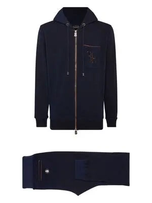 BILLIONAIRE Logo-embroidered Tracksuit