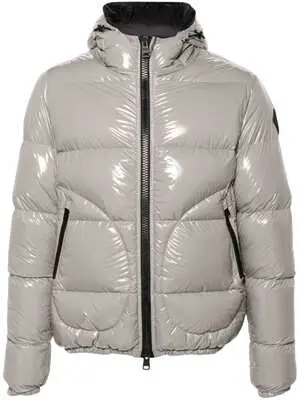 Herno Patent Hooded Puffer Jacket