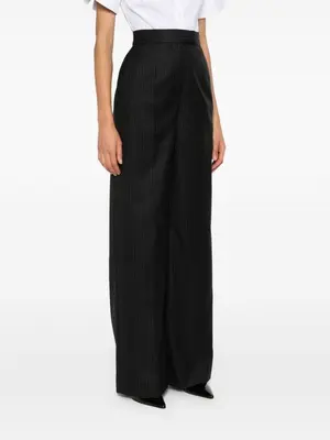 Alexander McQueen Pinstripe Tailored Wool Trousers