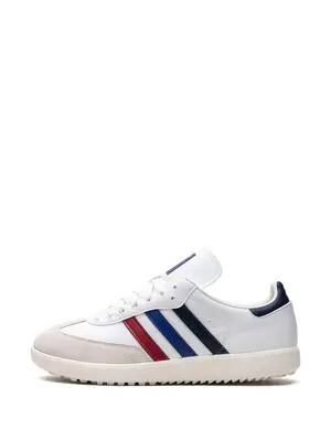 Adidas X Kith Samba Golf Shoes - White