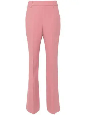 Ermanno Scervino Flared Crepe Trousers