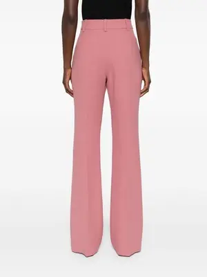 Ermanno Scervino Flared Crepe Trousers