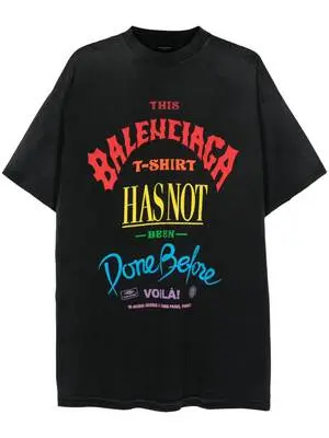 Balenciaga Not Been Done" Cotton T-shirt
