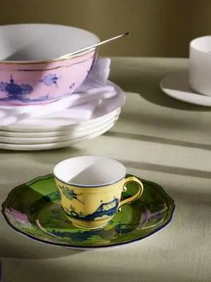 GINORI 1735 Antico Doccia Coffee Cup - Yellow