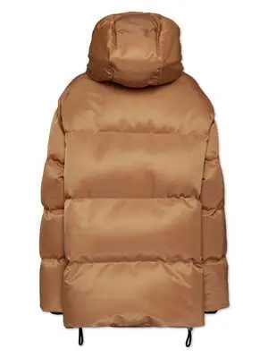 Dsquared2 Quilted Hooded Coat - Brown