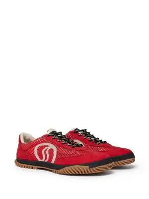 Stella McCartney S-wave Mesh Sneakers - Red