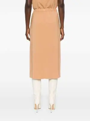 FORTE_FORTE Elasticated-waistband Midi Skirt