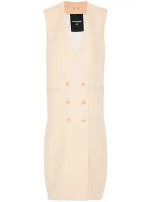 Patrizia Pepe Notched Lapel Vests For Women