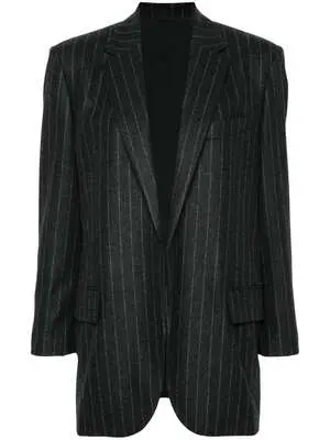 Brunello Cucinelli Pinstriped Wool Blazer