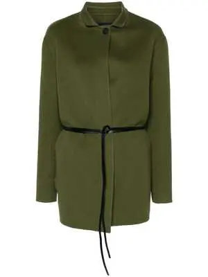 Fabiana Filippi Belted Single-breasted Coat