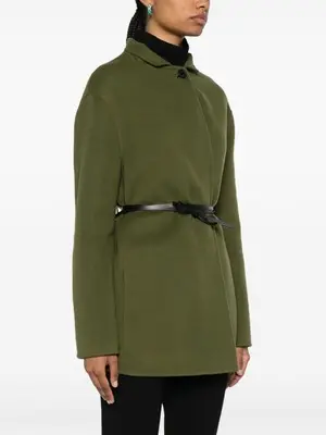 Fabiana Filippi Belted Single-breasted Coat