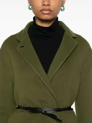 Fabiana Filippi Belted Single-breasted Coat