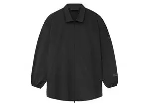 Fear Of God Essentials Core Collection Nylon Overshirt - Black