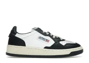 AUTRY Medalist Leather Low Sneakers - White/black