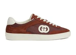 Gucci Interlocking G Suede Sneaker