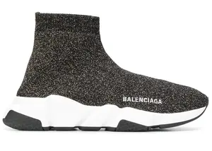 Balenciaga Speed Lurex Knit Metallic